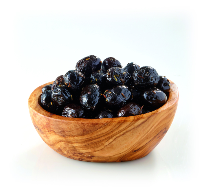 Olives noires au naturel - Barral