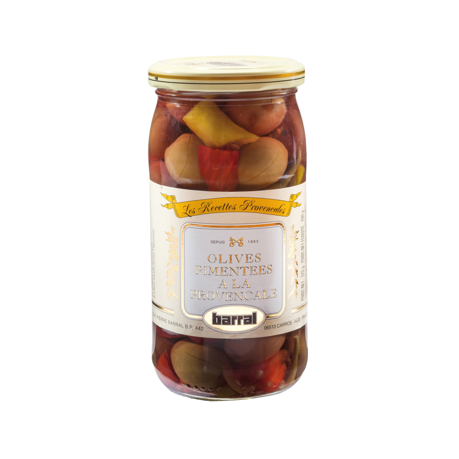 Hot spicy olives "à la provençale" - Barral