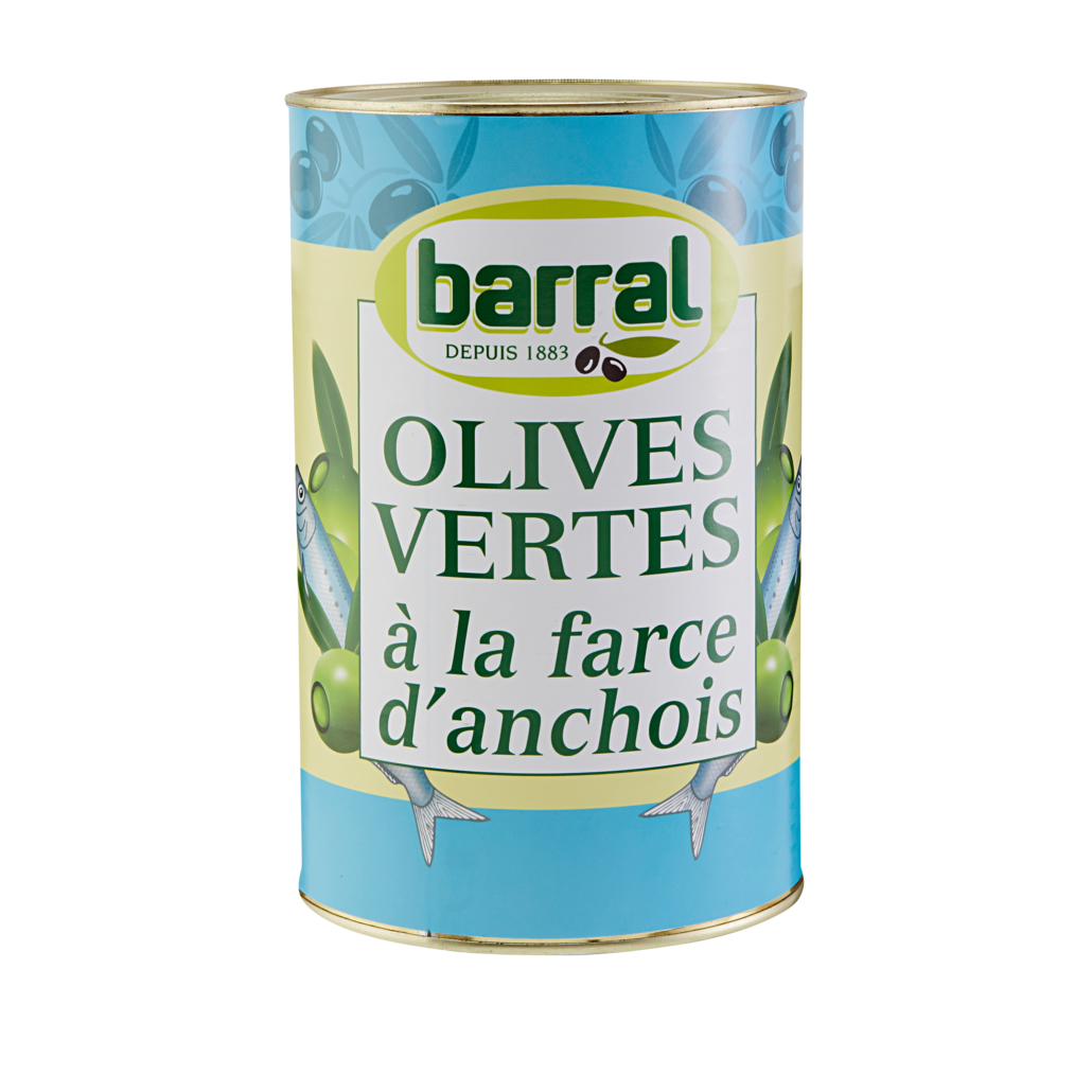 Anchovy stuffed olives - Barral